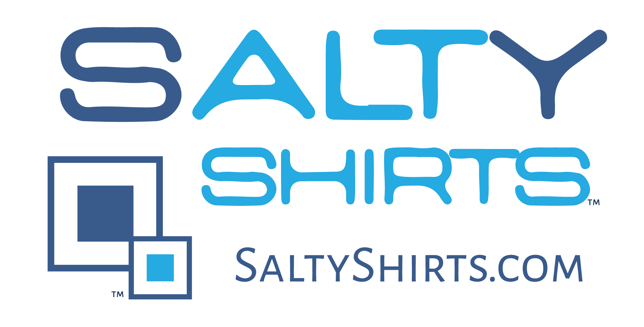 Salty Shirts™ The Original, Big Ocean Great Lakes graphic T-Shirts.